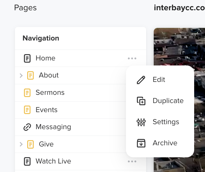 Page Management
